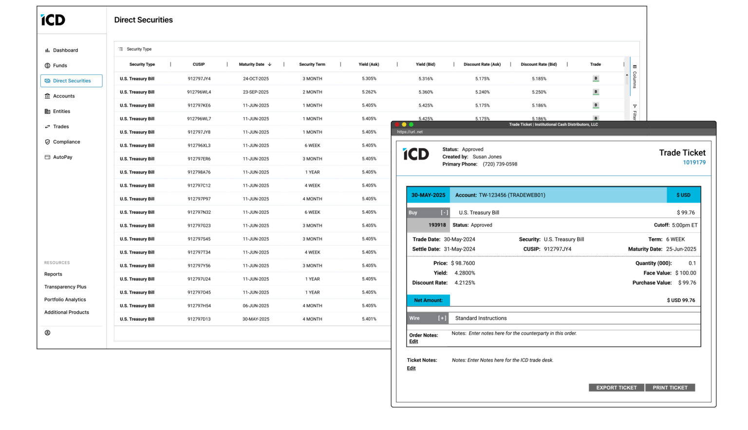 Treasury Bills - ICDPortal